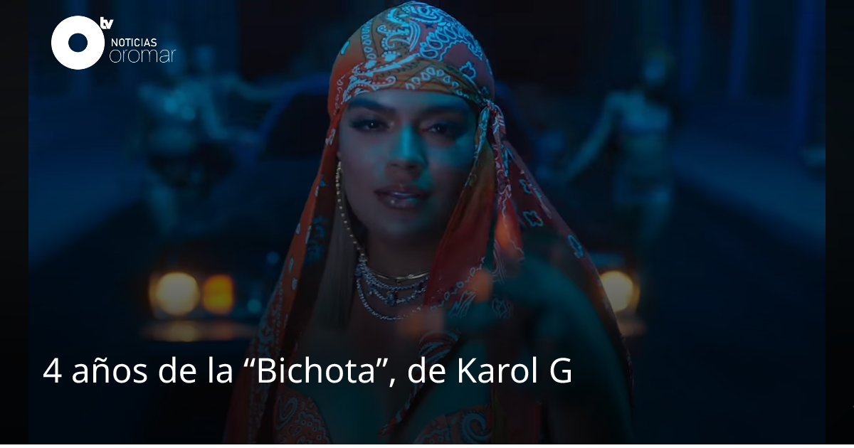 4 años de la “Bichota”, de Karol G