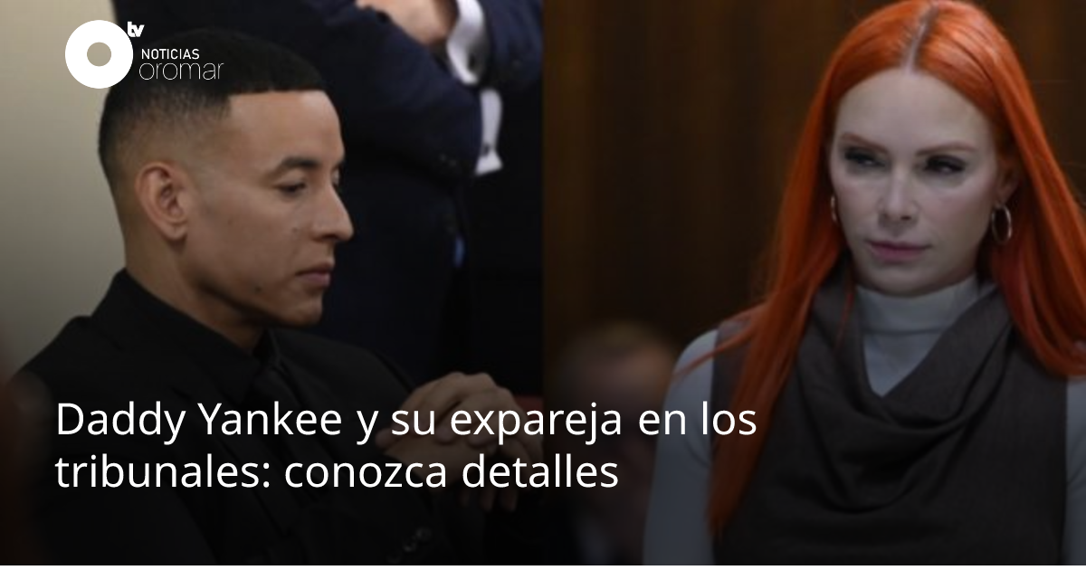 Daddy Yankee y su expareja en los tribunales: conozca detalles