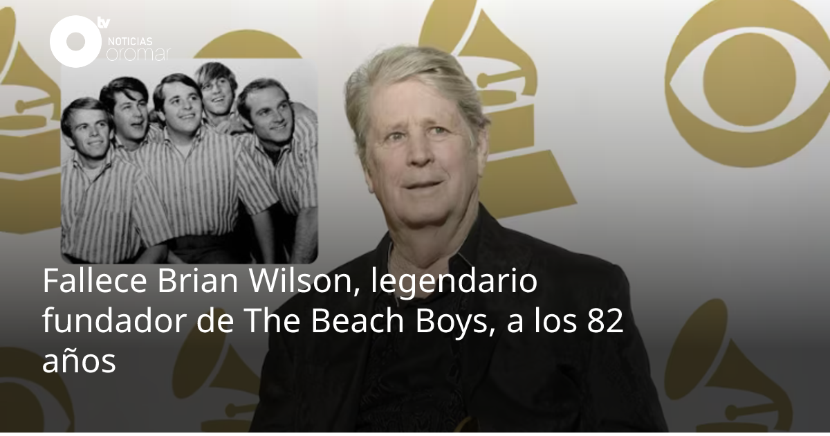Fallece Brian Wilson, legendario fundador de The Beach Boys, a los 82 ...