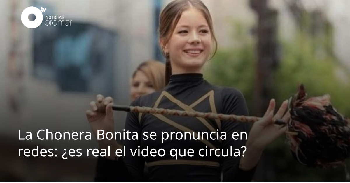 La Chonera Bonita se pronuncia en redes: ¿es real el video que circula?