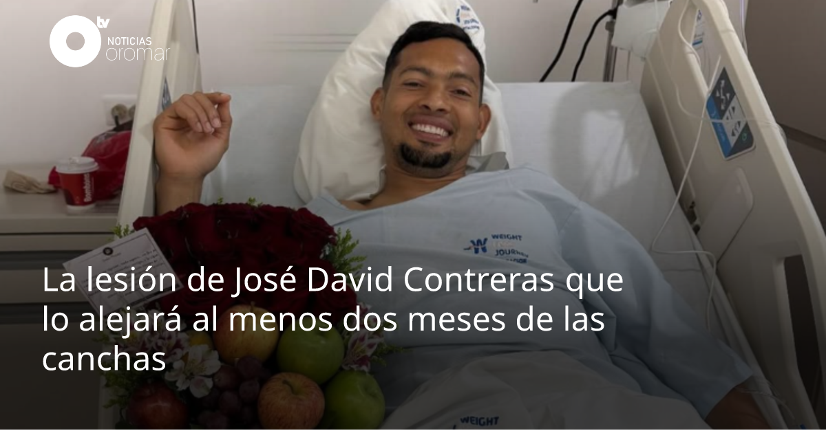 La lesión de José David Contreras que lo alejará al menos dos meses de ...