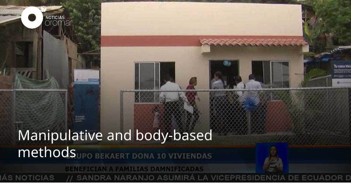 Manipulative and body-based methods | Noticias Oromar