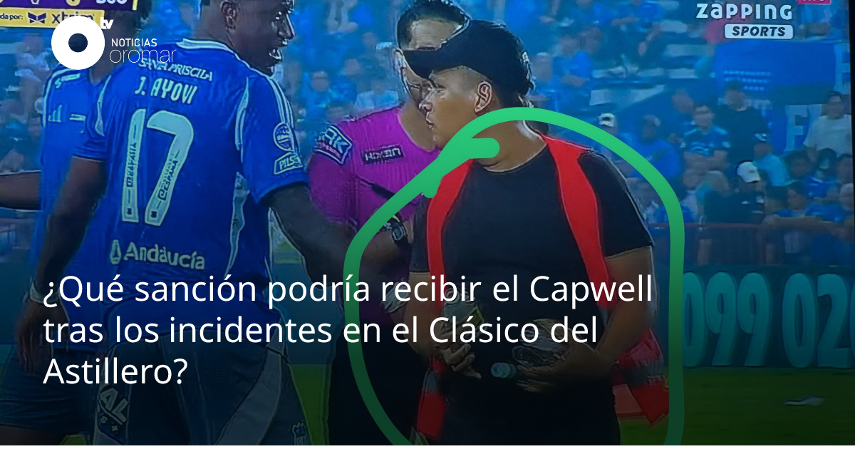 ¿Qué sanción podría recibir el Capwell tras los incidentes en el ...